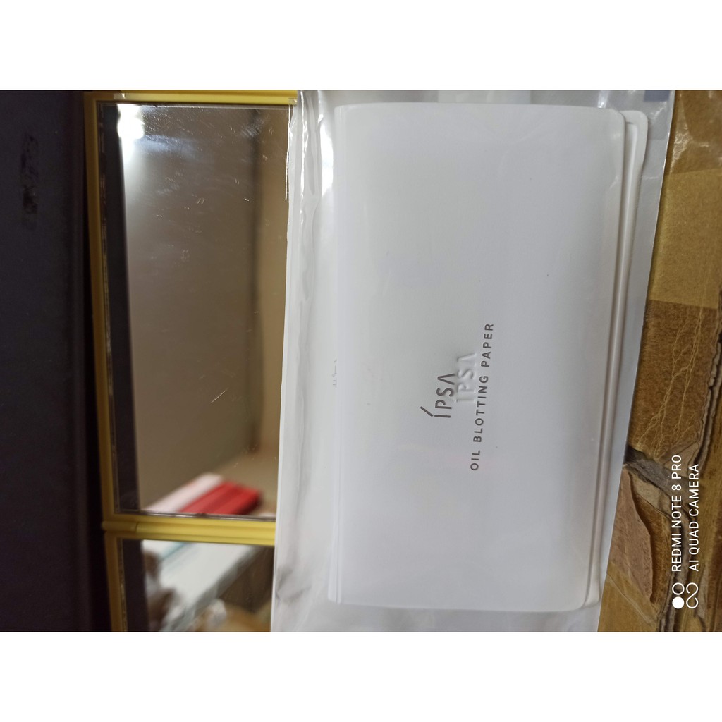 IPSA 吸油面紙 正貨120張 原價120元，特價98元 | 蝦皮購物