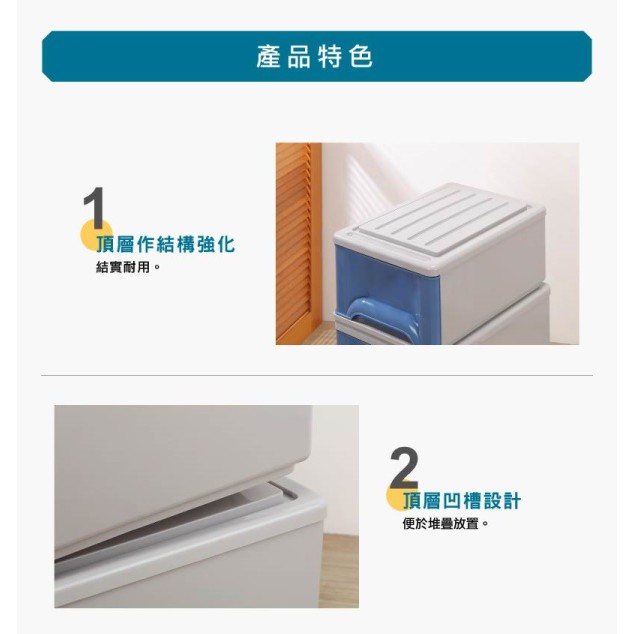 KEYWAY 聯府 K095 / K092 抽屜整理箱 文具整理 內衣整理箱 衣物櫃 玩具整理箱 紅/藍【315百貨】 | 蝦皮購物