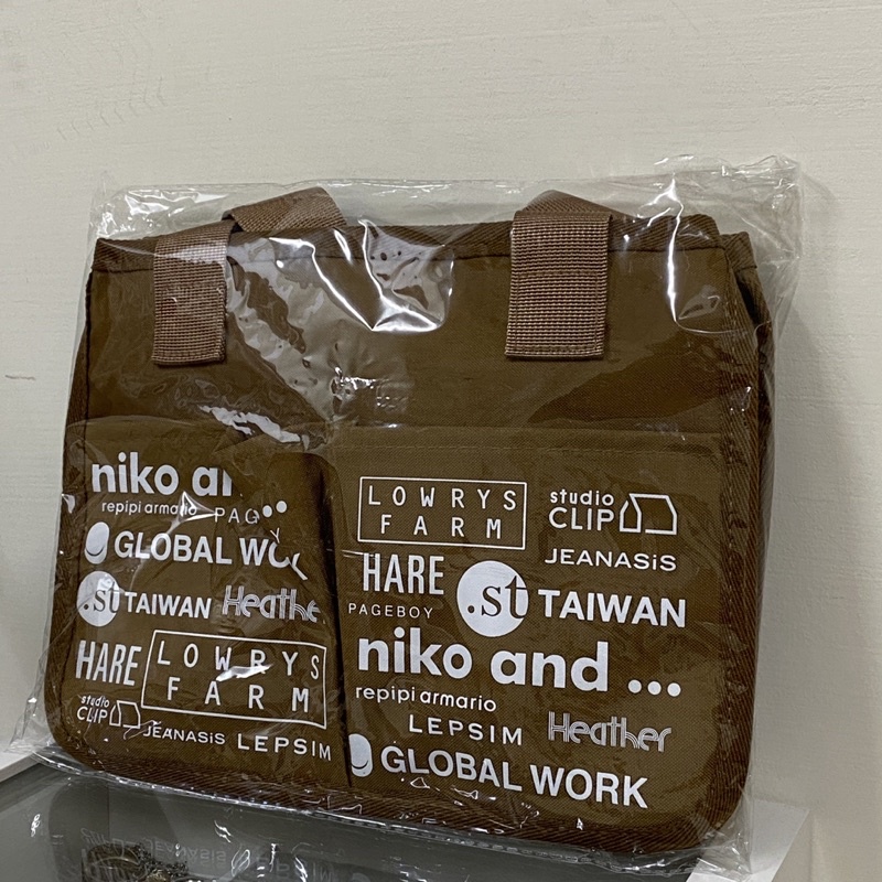 [.st Taiwan] dot st TW 品牌滿額贈 全新 咖色棕色🏾收納袋｜收納盒｜購物袋｜環保袋｜手提袋 | 蝦皮購物