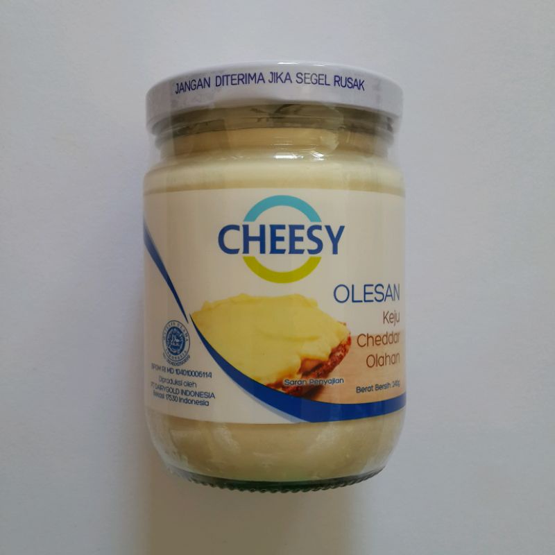 CHEESY OLESAN KEJU 起司抹醬 240g 印尼 起司醬 CHEDDAR 抹醬 CHEESE SPREAD | 蝦皮購物