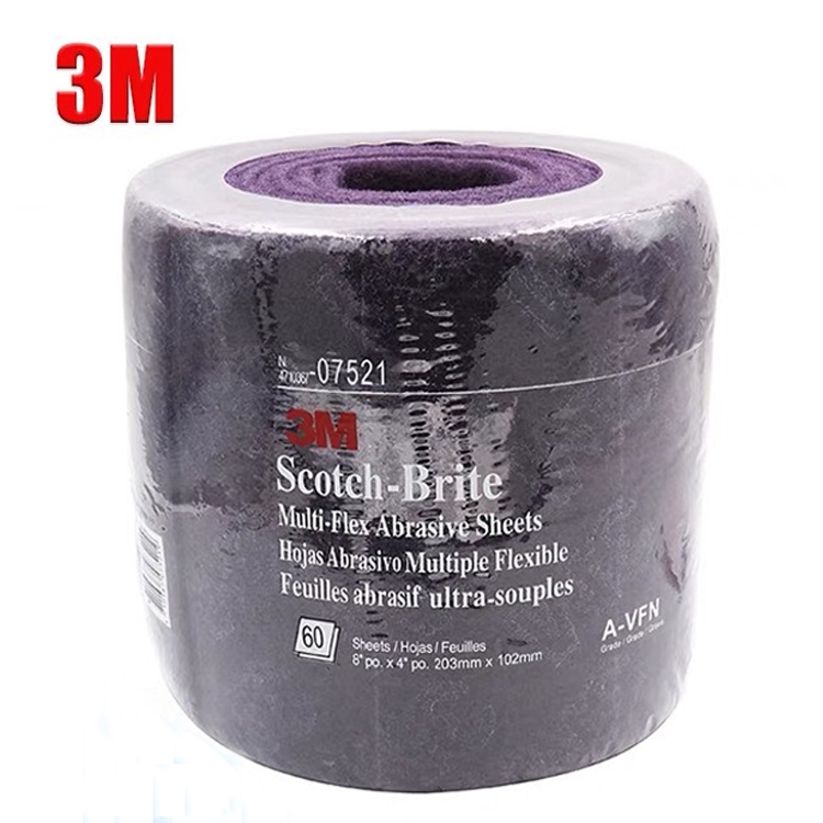 3M 百利 Scotch-Brite變形絨 菜瓜布 60片 一捲 07521 不鏽鋼鍋 爐具專用菜瓜布 | 蝦皮購物