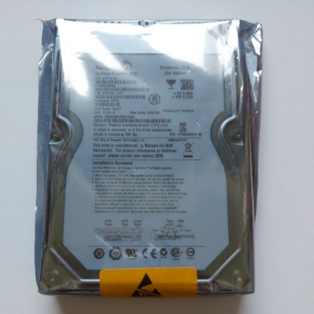 ST3250310NS全新靜電袋未拆封3.5吋硬碟250GB ES.2企業級有現貨 | 蝦皮購物