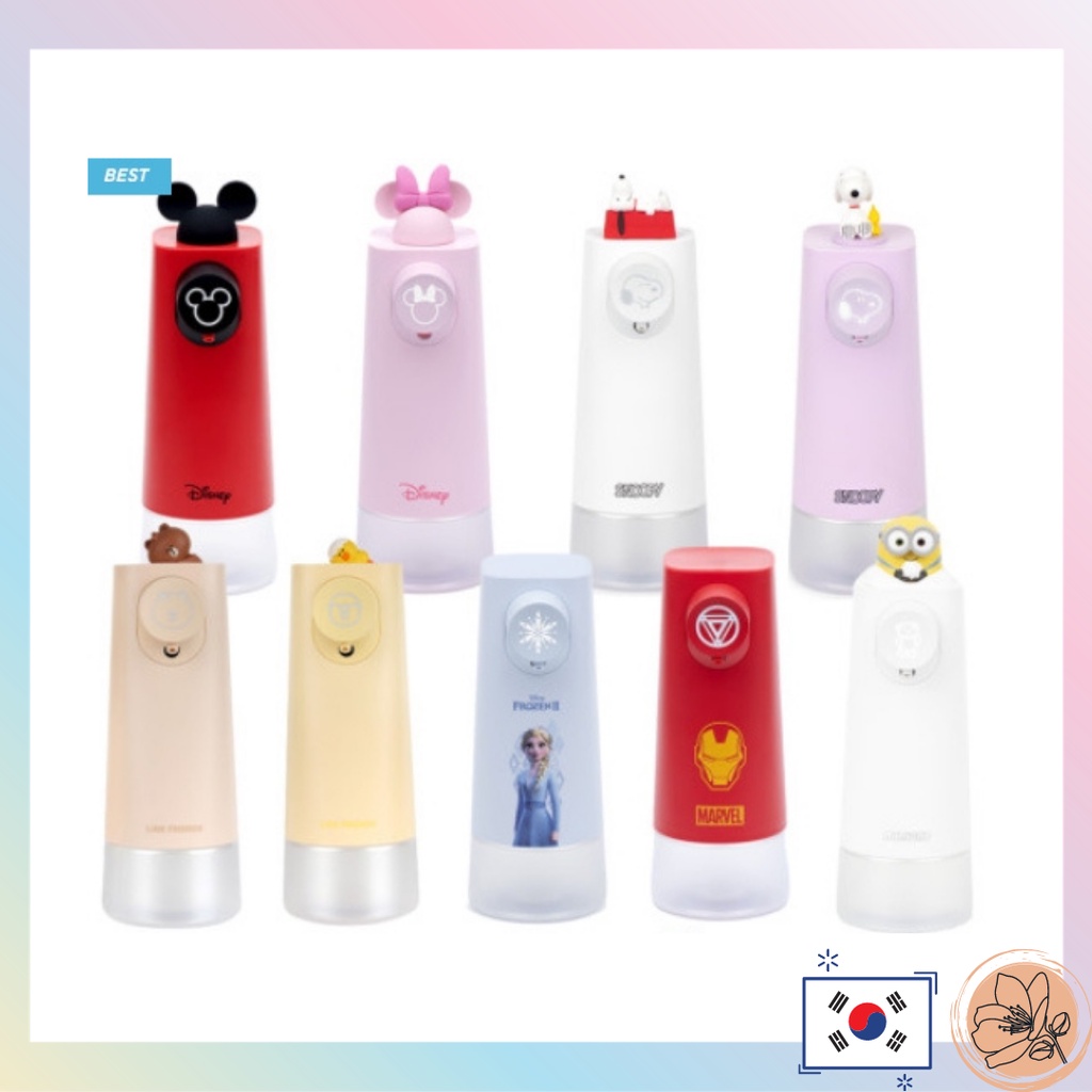 Royche x Peanuts 史努比迪士尼米老鼠大理石自動洗手液 | 蝦皮購物