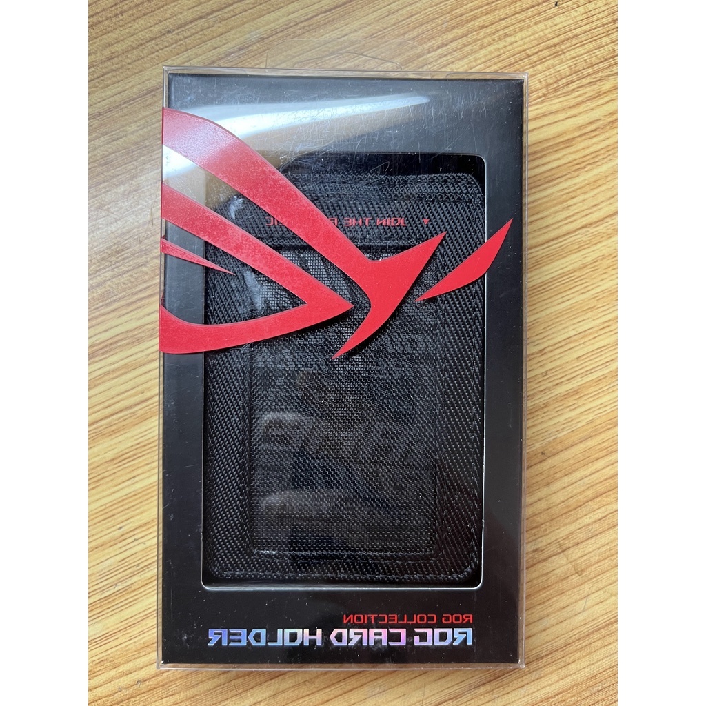 原廠貨 ASUS 華碩 ROG Card Holder ROG 證件套 工作證套 電競周邊 原廠公司貨 | 蝦皮購物