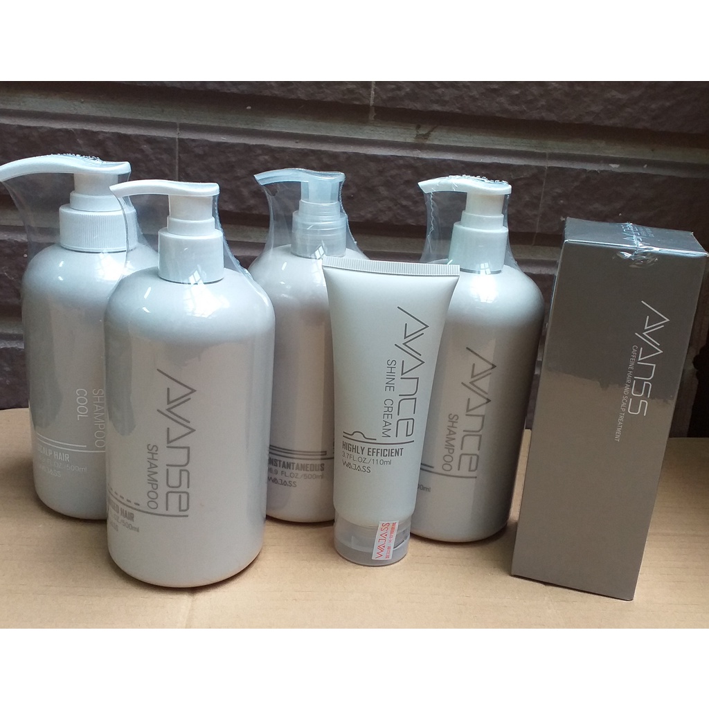 公司貨WAJASS威傑士AVANSS晶翠柔亮/植萃淨油/植萃淨油酷涼洗髮露/膠原蛋白素/咖啡因植萃養護液/高效柔亮精華霜 | 蝦皮購物