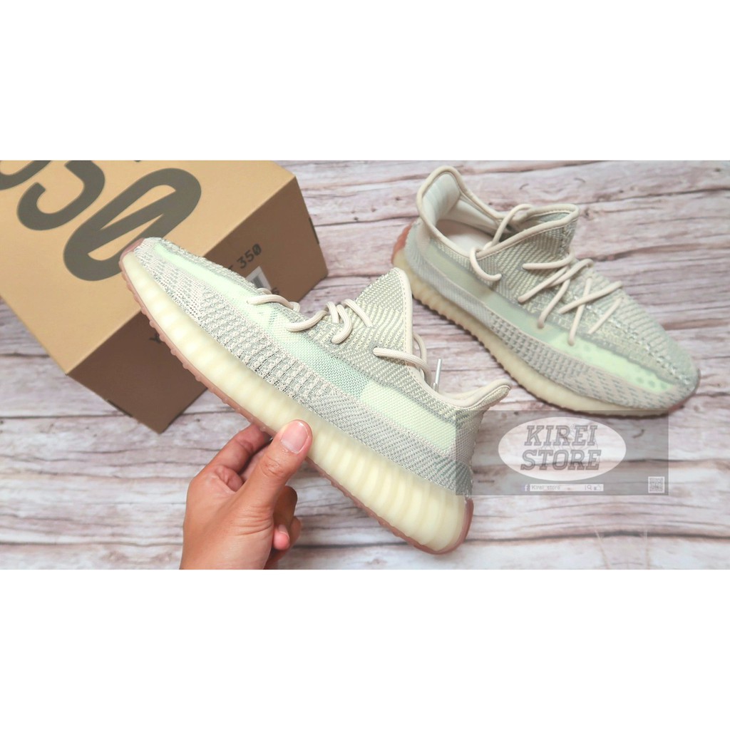 [全新代購]adidas yeezy boost v2 350 fw3042 citrin 拼接 反光 《KIREI 》 | 蝦皮購物