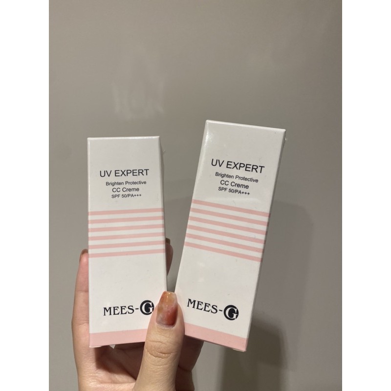 MEES-G UV expert 淨透無暇CC霜 x2 SPF 50/ PA+++ 正品現貨全新 | 蝦皮購物