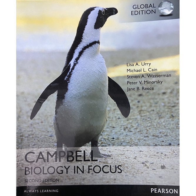 Campbell Biology in focus第二版Pearson圖書 | 蝦皮購物