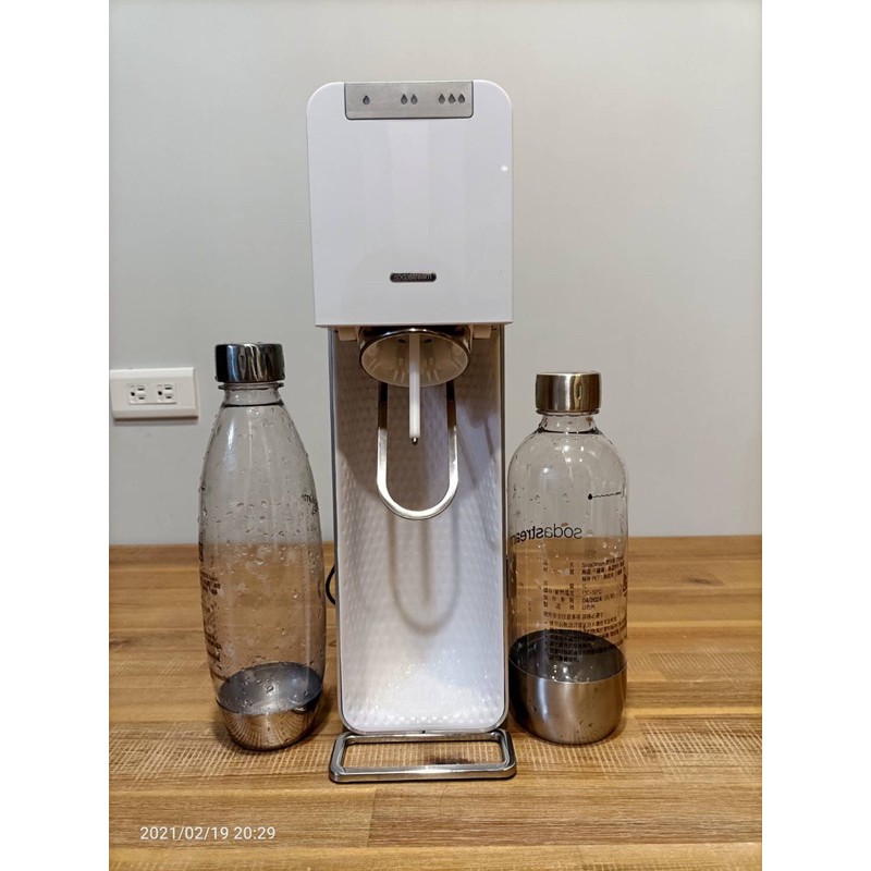 Sodastream POWER SOURCE 電動式氣泡水機 -白 | 蝦皮購物