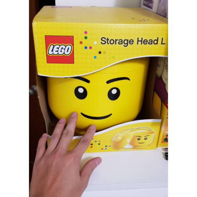 LEGO （男）Storage Head L 收納盒 網路最低價 | 蝦皮購物