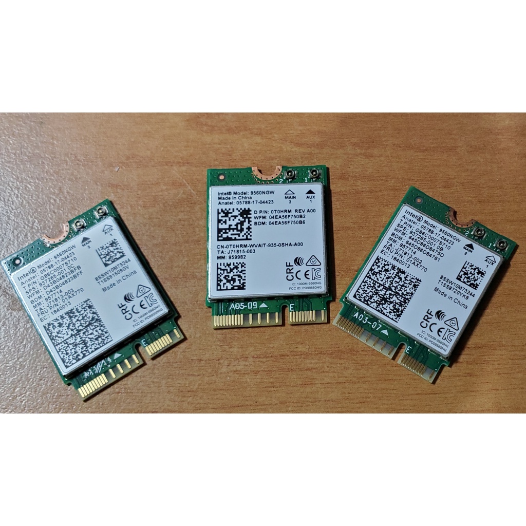 Intel 9560NGW M.2 最頂規 11AC Wave2 WiFi 無線網卡1.73Gbps, 支援藍芽5.0 | 蝦皮購物