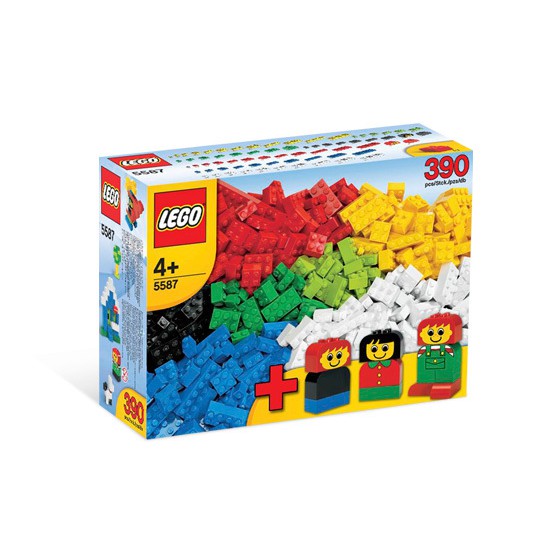 [玩樂高手附發票]公司貨 樂高 LEGO 5587 Basic Bricks with Fun Figures 絕版 | 蝦皮購物