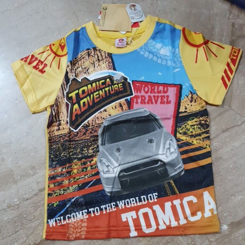TOMICA 木纖短袖上衣 台灣製 售價590元 | 蝦皮購物
