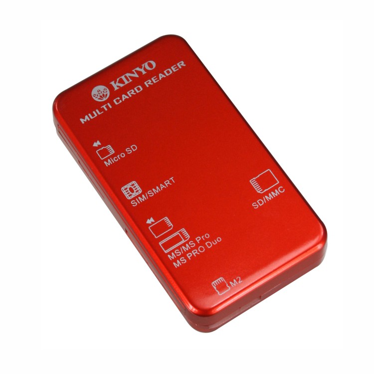 【筆倉】耐嘉 KINYO KCR-353 多合一晶片讀卡機 自然人憑證 ATM 報稅 | 蝦皮購物