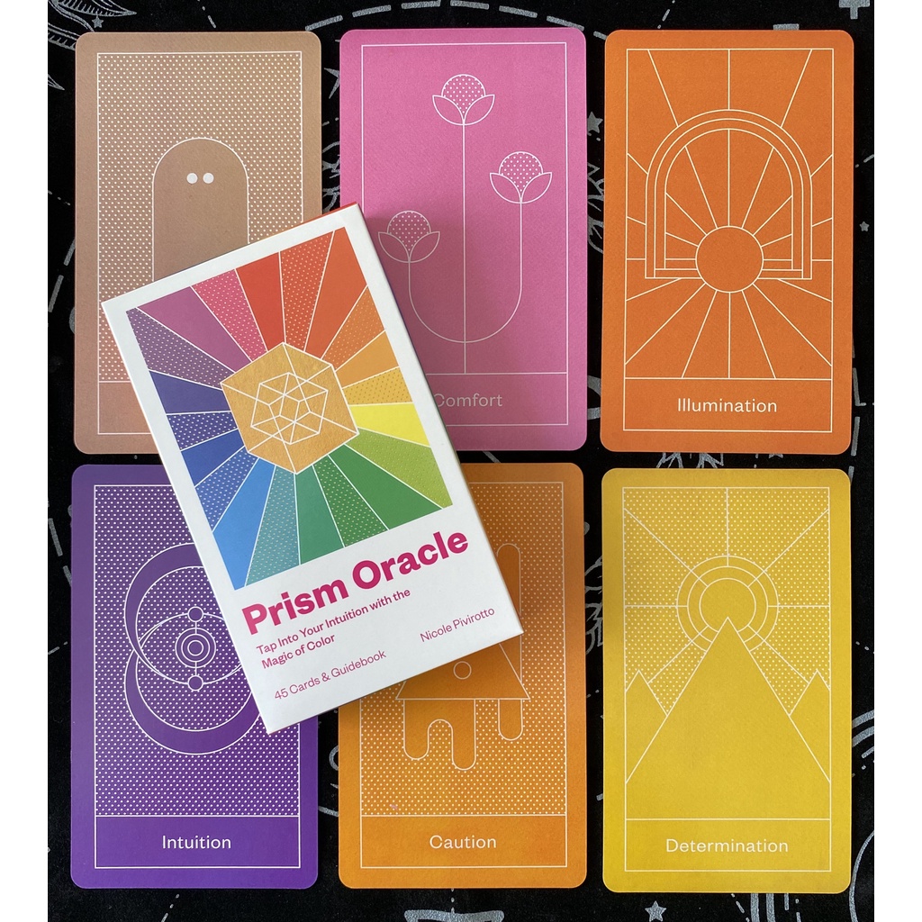 「寶時玄境」三菱鏡預言測試心靈卡 贈中文翻譯 Prism Oracle 英文訂製牌卡 桌遊 | 蝦皮購物