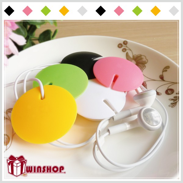 磁力耳機捲線器 集線器 運動隨身 攜帶捲線器 磁力繞線器 贈品禮品 B0995 | 蝦皮購物