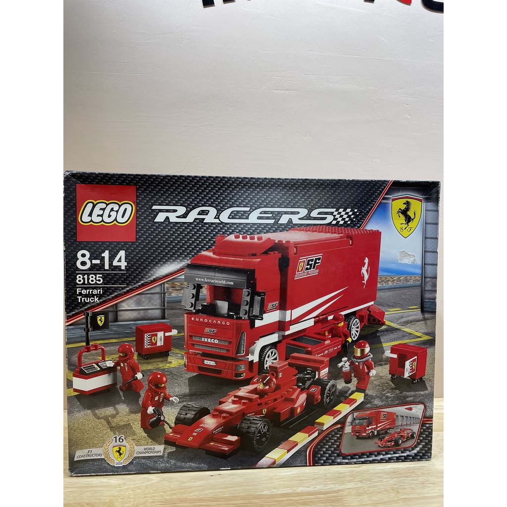 LEGO 樂高 8185 法拉利維修車 | 蝦皮購物