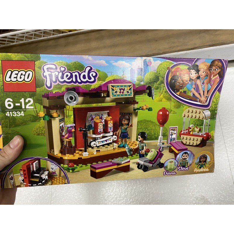 LEGO樂高 Friends系列 41334 安德里亞的公園演出 | 蝦皮購物
