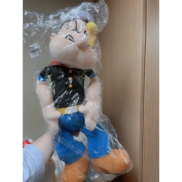 日本空運toreba~大力水手/卜派/Popeye60cm 不掉毛玩偶/禮物/娃娃 | 蝦皮購物