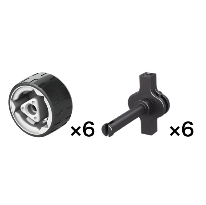 【LaQ】F1賽車輪組 (6賽車輪+6賽車輪軸) 日本製造立體3D拼接積木/益智玩具/台灣獨家代理 | 蝦皮購物