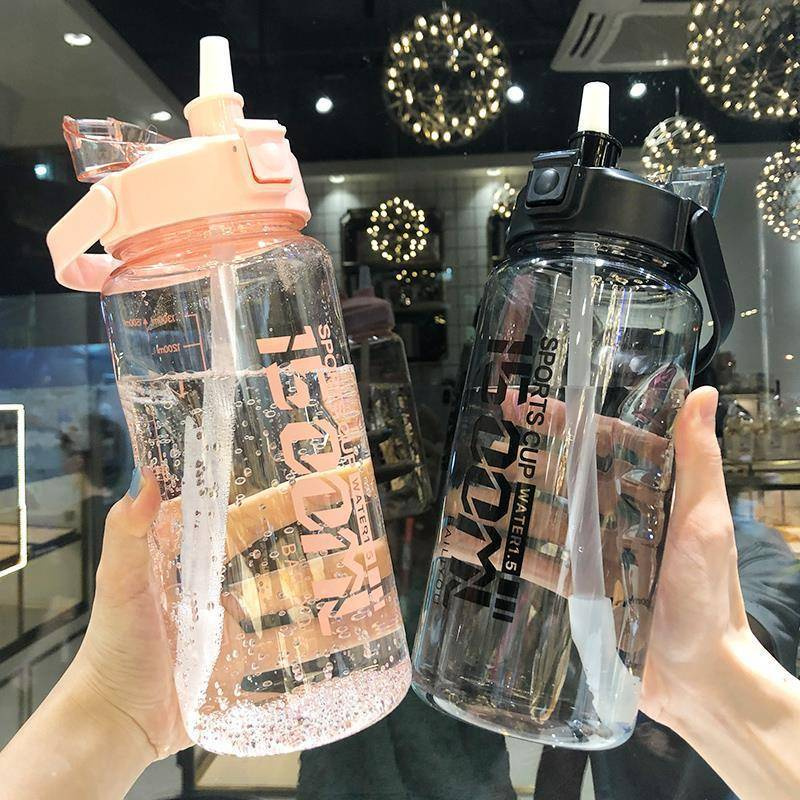 彈蓋水壺 2000ml 水壺 大容量水壺 運動水壺 1500ml 水壺 2000cc 水壺 防摔水壺 彈跳水壺 刻度水壺 | 蝦皮購物