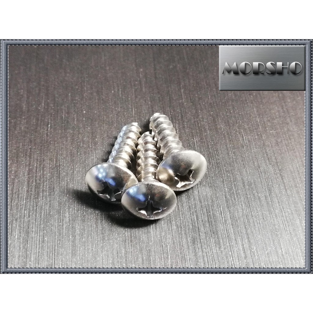 【瘋螺絲】MORSHO 304白鐵★M5*20P鐵板牙螺絲★內六角.不銹鋼.車殼常用螺絲 | 蝦皮購物
