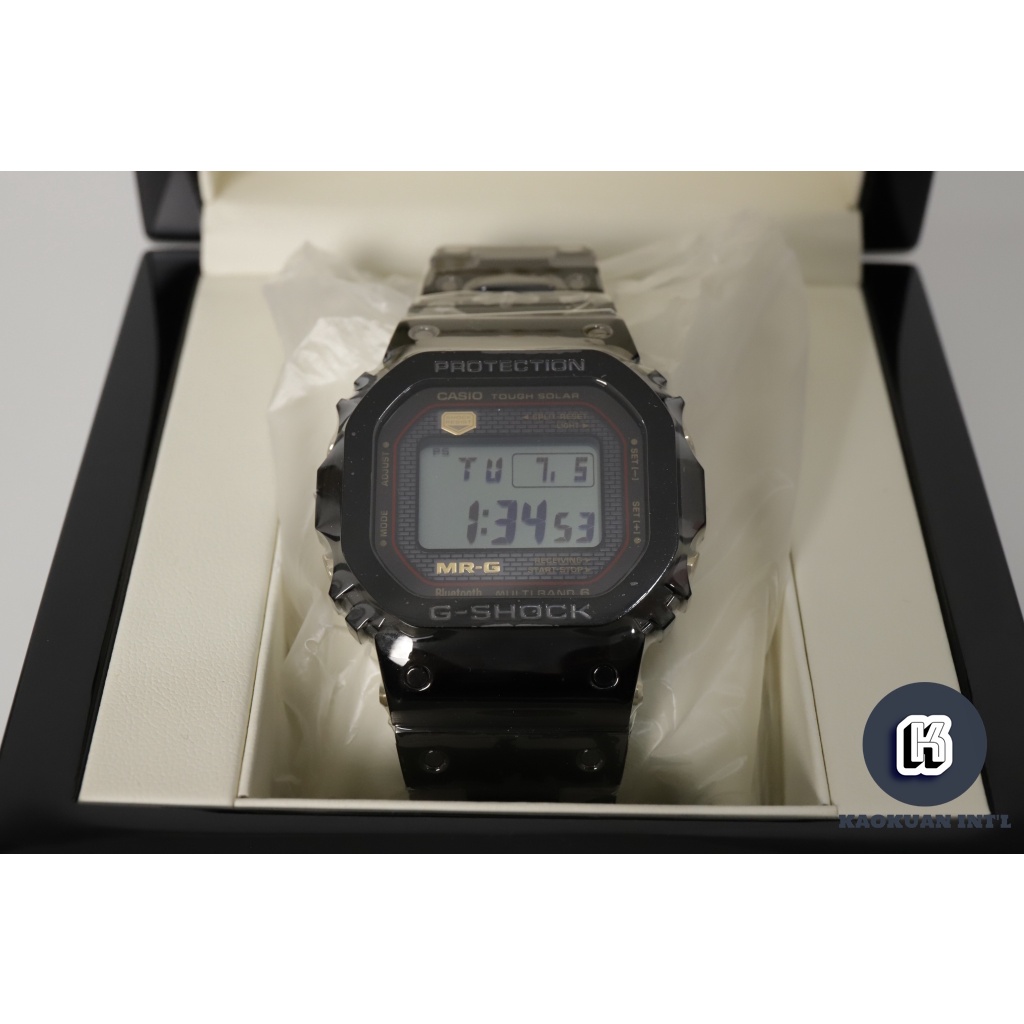 CASIO G-SHOCK MRG-B5000B-1 日本製 電波 太陽能 高科技材質 鈦合金 極致工藝【高冠國際】 | 蝦皮購物