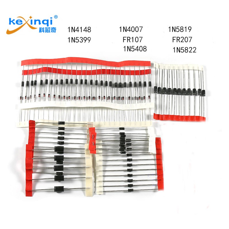 10個二極管(1n4148,1n4007,1n4001,1n4004,1n5817,uf4007,1n5819,1n60 | 蝦皮購物