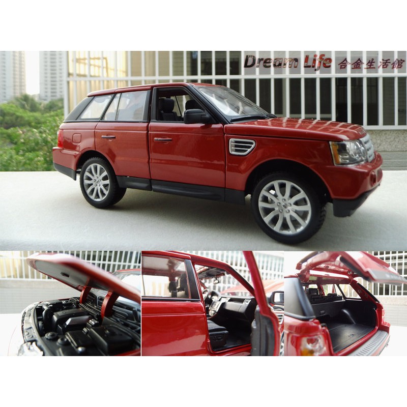 【Maisto 精品】1/18 Range Rover Sport 路虎 全新品紅色~現貨特惠價~!! | 蝦皮購物