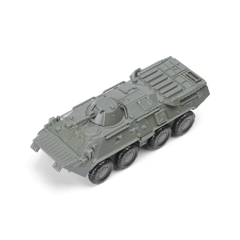 1:72 M35卡車BTR 80輪裝甲車M3裝甲車免膠4D拼裝模型軍用仿真玩具 | 蝦皮購物