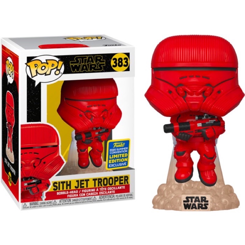 FUNKO POP 383 星際大戰系列 383 SITH JET TROOPER 風暴兵 代理版 2020SDCC | 蝦皮購物