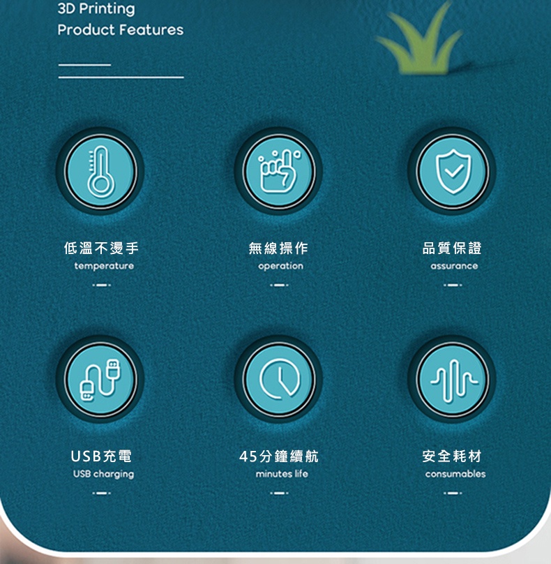 【AFAMIC 艾法】創意激發DIY安全低溫智能環保無線USB充電立體塗鴉3D列印筆 贈10色5米長耗材(繪畫筆 玩具) | 蝦皮購物