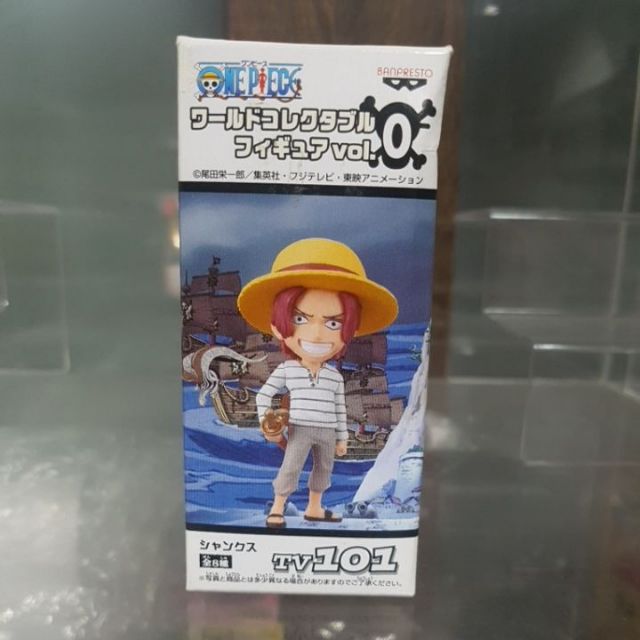 日版金證* 已拆 海賊王 航海王 wcf vol.0 年輕紅髮 | 蝦皮購物