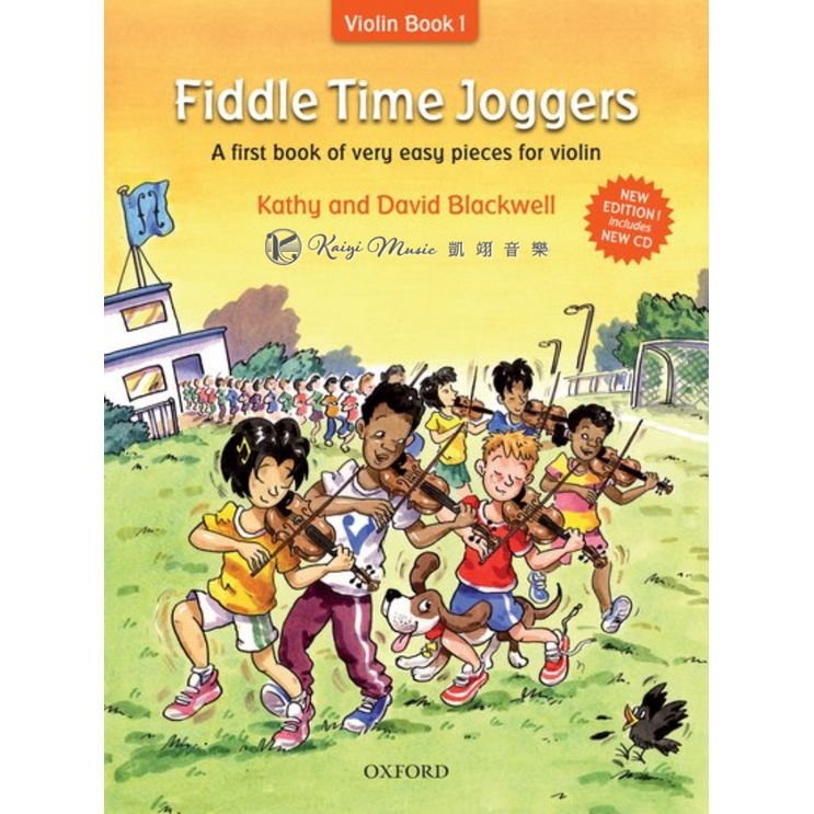 【凱翊 | OXFORD】Fiddle Time Runners Violin Book 2 & CD | 蝦皮購物
