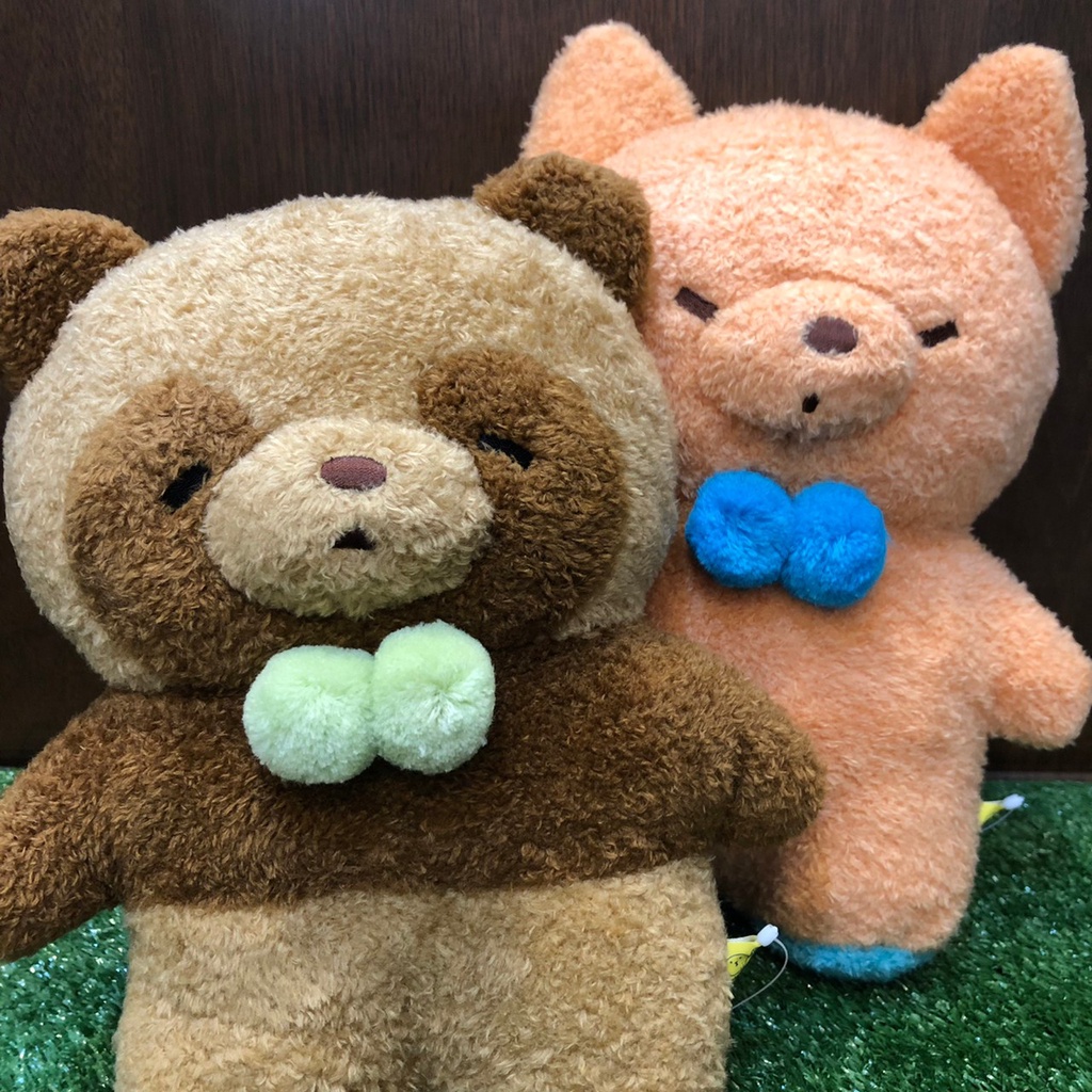 【誠誠小舖】日本進口 正版 動物 Sunlemon Tatton 塔頓 狐狸 狸貓 可站立 M尺寸 玩偶 娃娃 絨毛 | 蝦皮購物