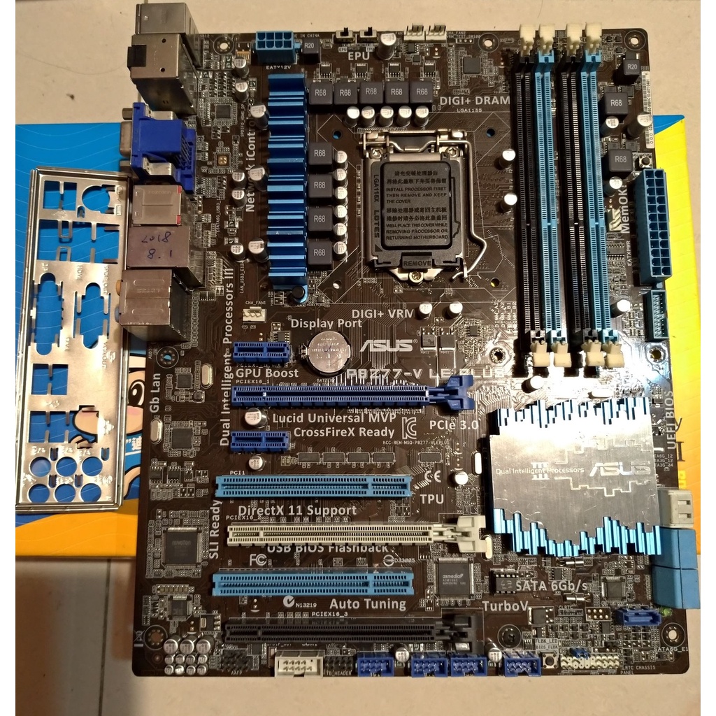 華碩 P8Z77-V LE PLUS 1155 主機板 | 蝦皮購物