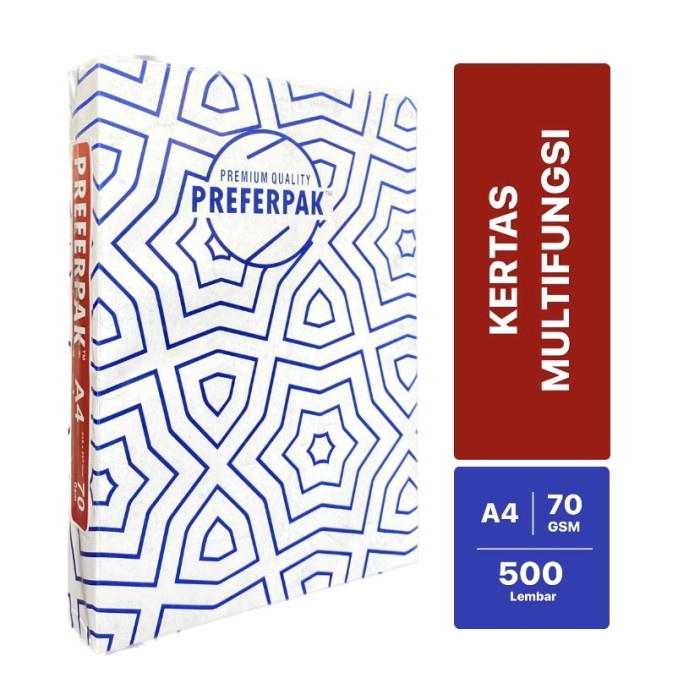 Hvs A4 紙 70 克 1ream Preferpak 複印打印紙 | 蝦皮購物