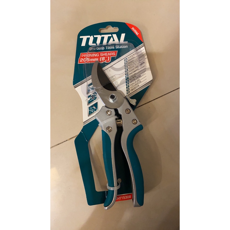 總工具 TOTAL 8吋修枝剪(THT15308) 花剪 園藝剪 大口徑果樹剪 | 蝦皮購物