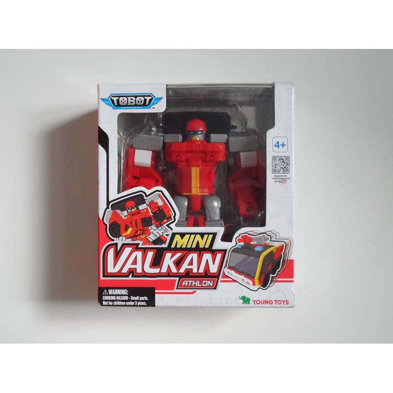 YOUNG TOYS TOBOT MINI 機器戰士 VALKAN 迷你冒險 機器人 消防車 變形金鋼 變形金剛 | 蝦皮購物