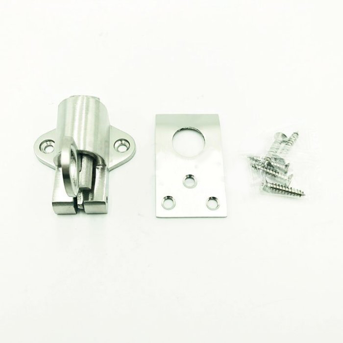 【singcoco】白鐵 向上/下彈簧 門串 自動自關 插銷 彈簧 插銷 懸掛窗插銷 鋁門栓 鋼窗 飛機插銷 | 蝦皮購物