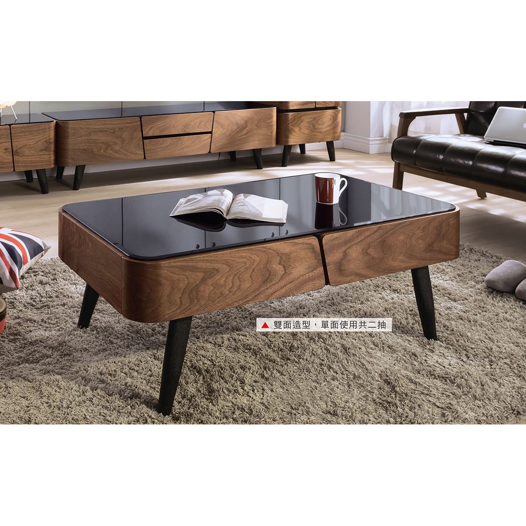【📣另有折扣🥰】，H296-01 傑恩胡桃大茶几，大台北都會區免運費 | 蝦皮購物