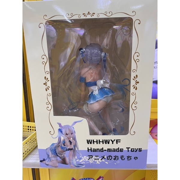 「全場最低」港版 美少女BINDing Chris 克里斯 水藍色 1/4 兔女郎模型盒裝 公仔 娃娃機 全可脫 | 蝦皮購物