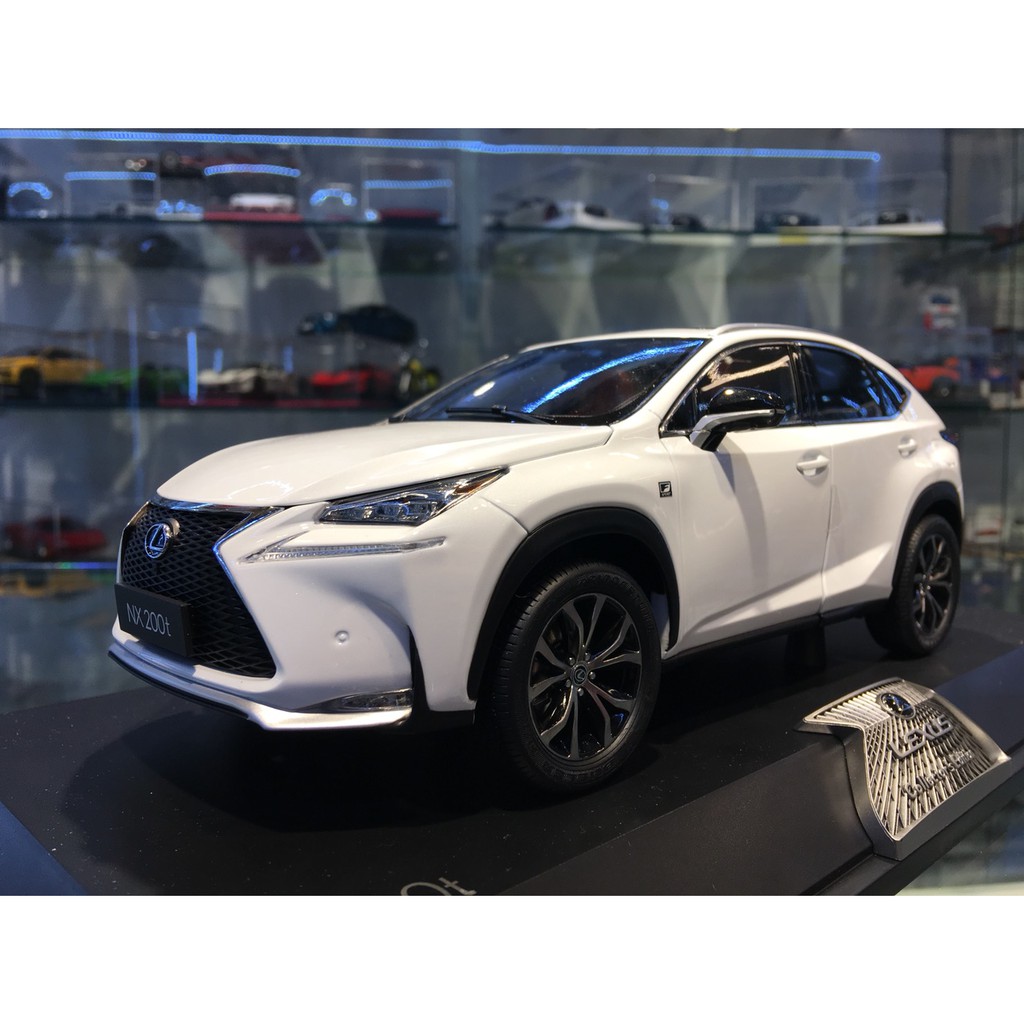吉華科技@原廠 LEXUS NX 200T 白色 1/18 (金屬全開) | 蝦皮購物
