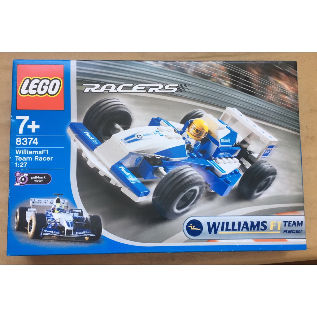 樂高 Lego Williams F1 Team Racer 1:27 8374(賽車系列/威廉斯車隊) | 蝦皮購物