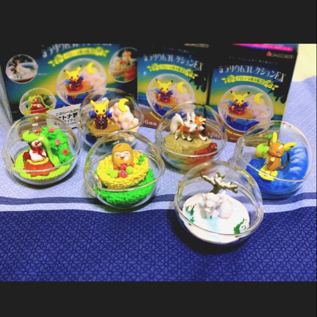 精靈寶可夢 壓克力透明生態球 EX 阿羅拉 2 神奇寶貝 盒玩 Re-ment | 蝦皮購物