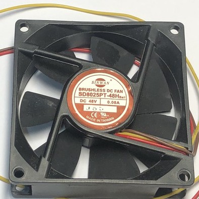 風扇SINWAN BRUSHLESS DC FAN SD8025PT-48H DC 48V 0.08A | 蝦皮購物