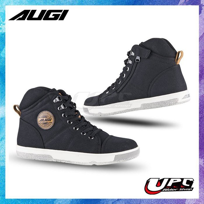 🏆UPC騎士精品-旗艦館🏆 AUGI AU5 中短筒車靴 休閒 耐磨 扣件 腳踝保護 車縫加強 AU-5 | 蝦皮購物