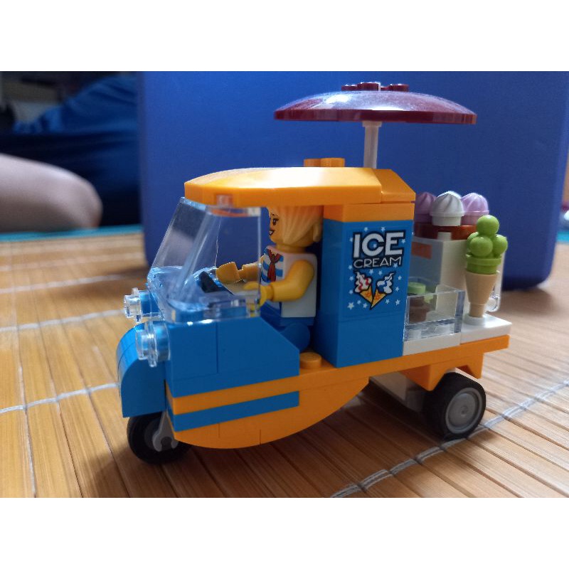 LEGO 樂高冰淇淋車 ICE CREAM 3輪車 | 蝦皮購物