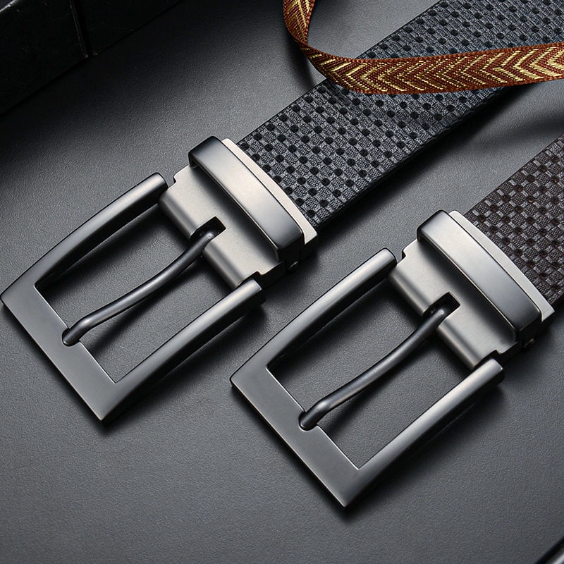 男士皮帶頭層牛皮商務針扣腰帶百搭潮流韓版休閑頭層皮帶 合金扣頭 真皮皮帶 腰帶 褲帶 皮帶男 商務皮帶 西裝皮帶 | 蝦皮購物