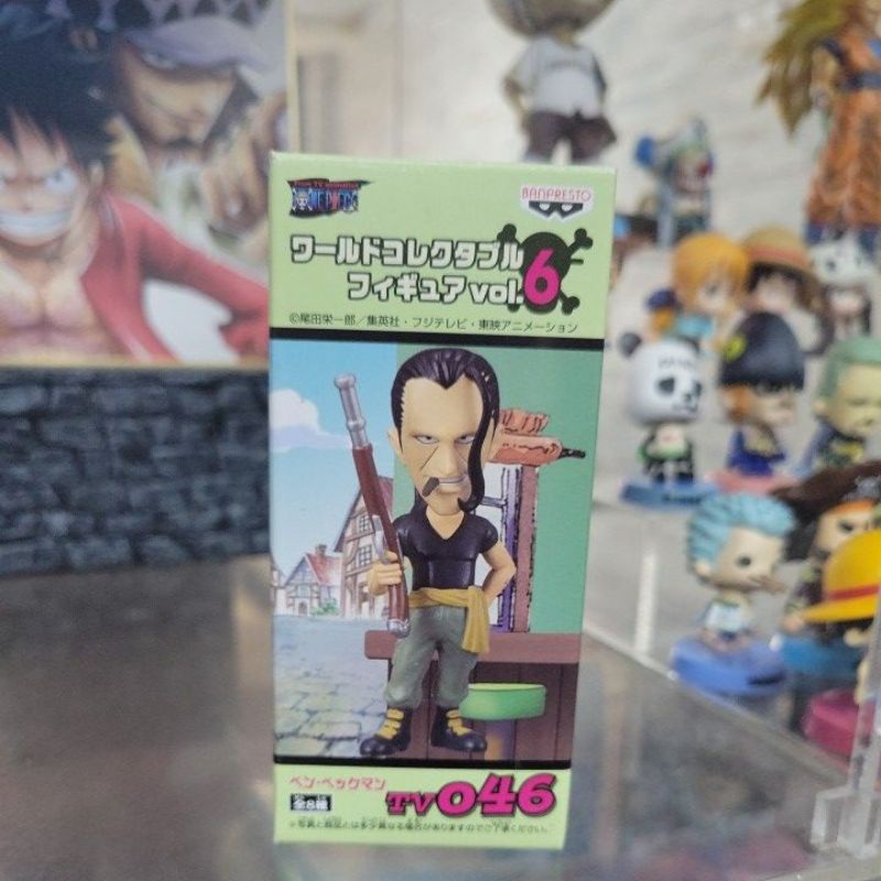 日版金證* 已拆 海賊王 wcf vol.6 貝克曼 | 蝦皮購物
